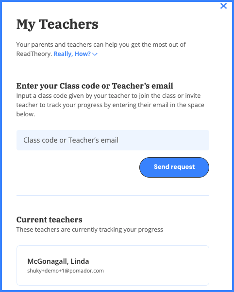 How to Connect to a Teacher