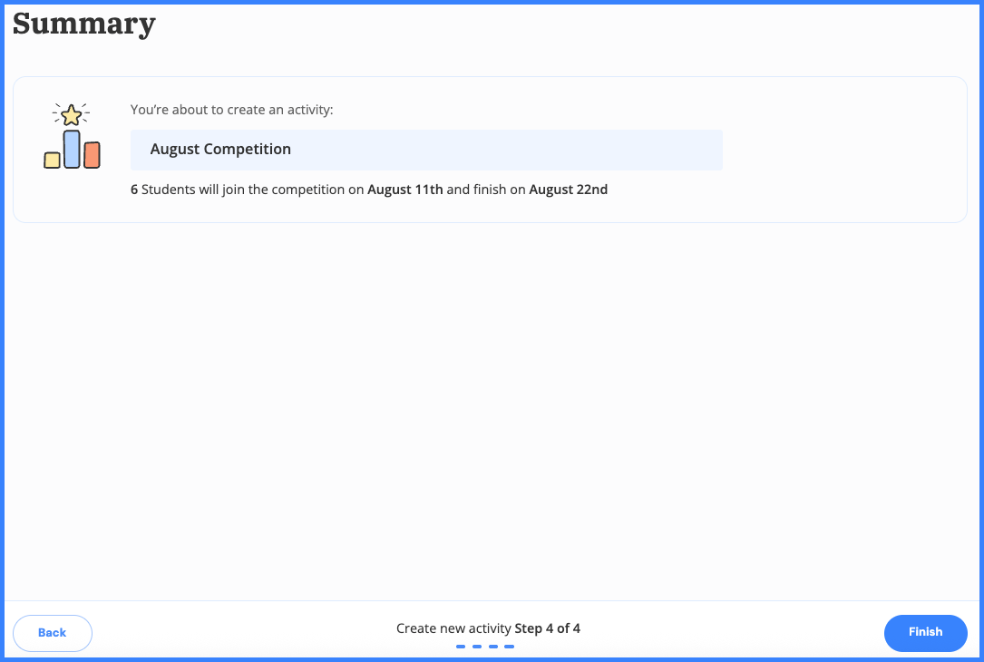 Assigning Activities